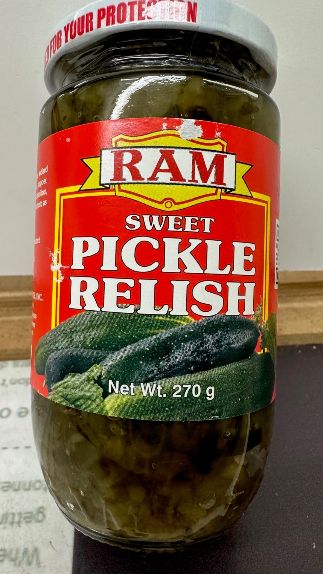 Sweet Pickle Relish 270g - The Spiceworks | Online Wholesale Dried ...
