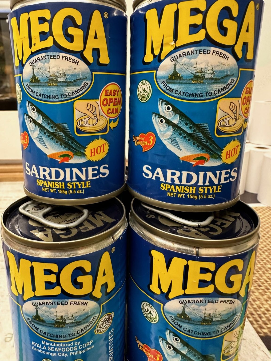 Mega Sardines Spanish Style 155g - The Spiceworks | Online Wholesale ...