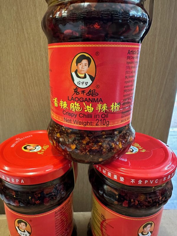 Lao Gan Ma Crispy Chilli Oil 210g - The Spiceworks | Online Wholesale ...